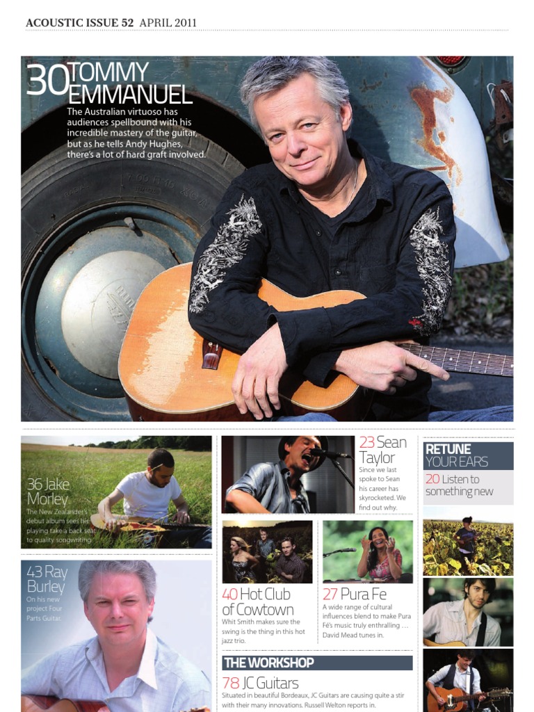 Acoustic Magazine Issue 52 Contents | PDF | Guitars | Necked Lutes