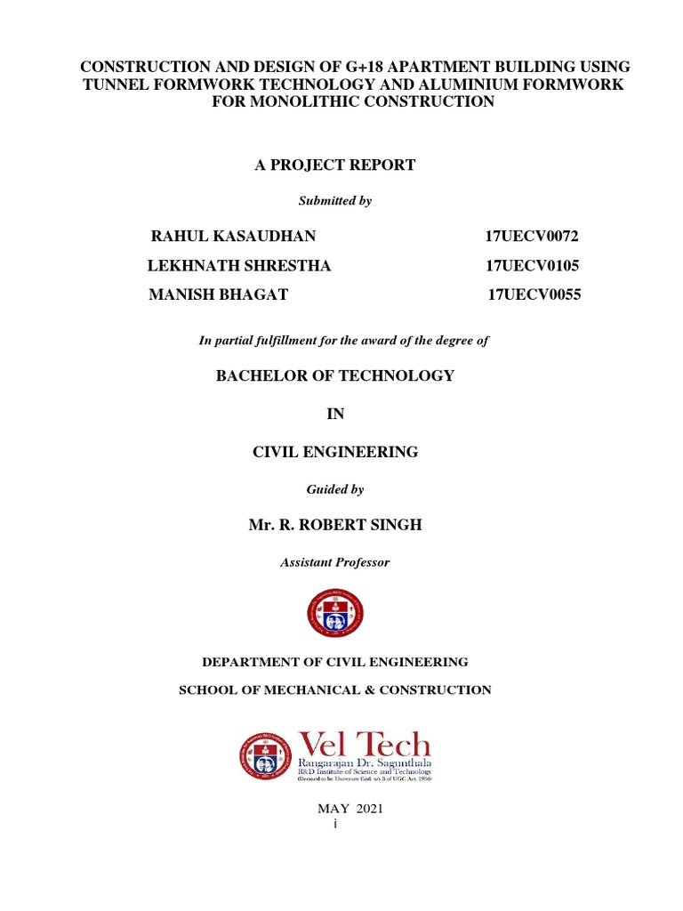 Major Project Final Report | PDF | Building Materials | Architectural ...