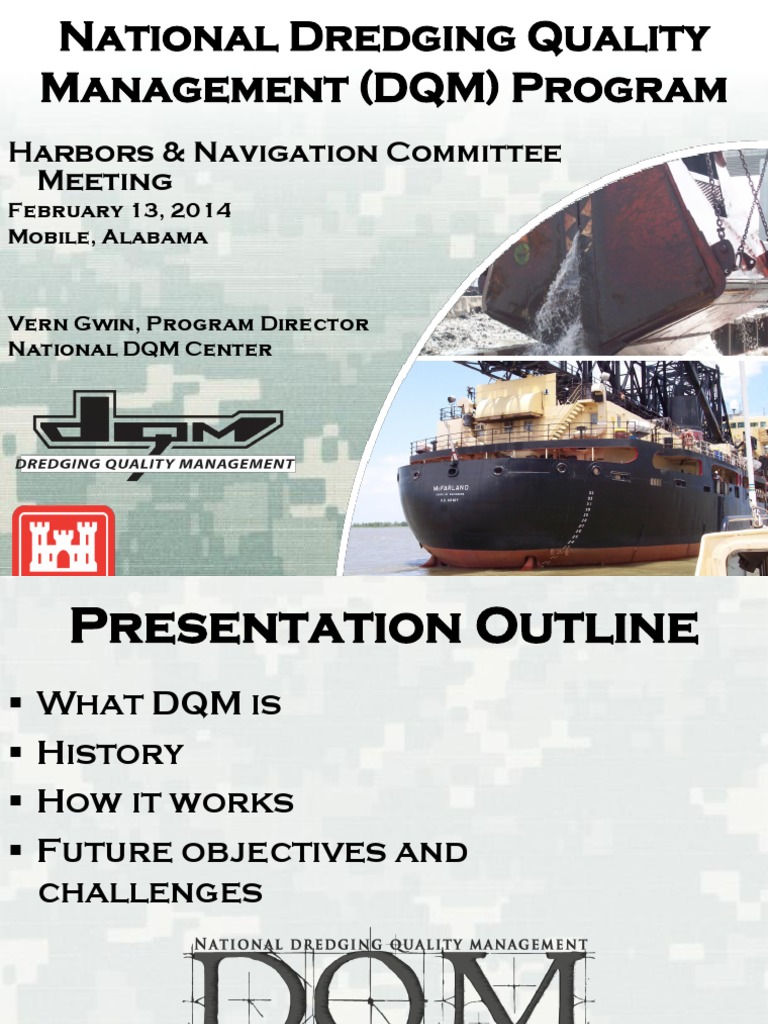 National Dredging Quality Management (DQM) Program | PDF | Dredging ... National Dredging Quality Management (DQM) Program | PDF | Dredging ...