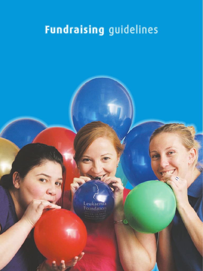 Fundraising Guidelines | PDF | Lymphoma | Fundraising