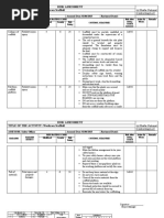 Bricklaying Risk Assessment Guide | PDF | Personal Protective Equipment ...