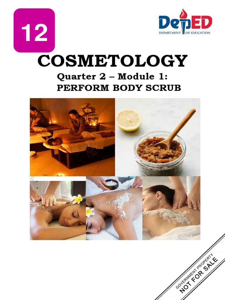 Tve 12 - Beauty Care 1ST Semester Finals Module 1 (Dela Cruz) | PDF | Skin | Circulatory System