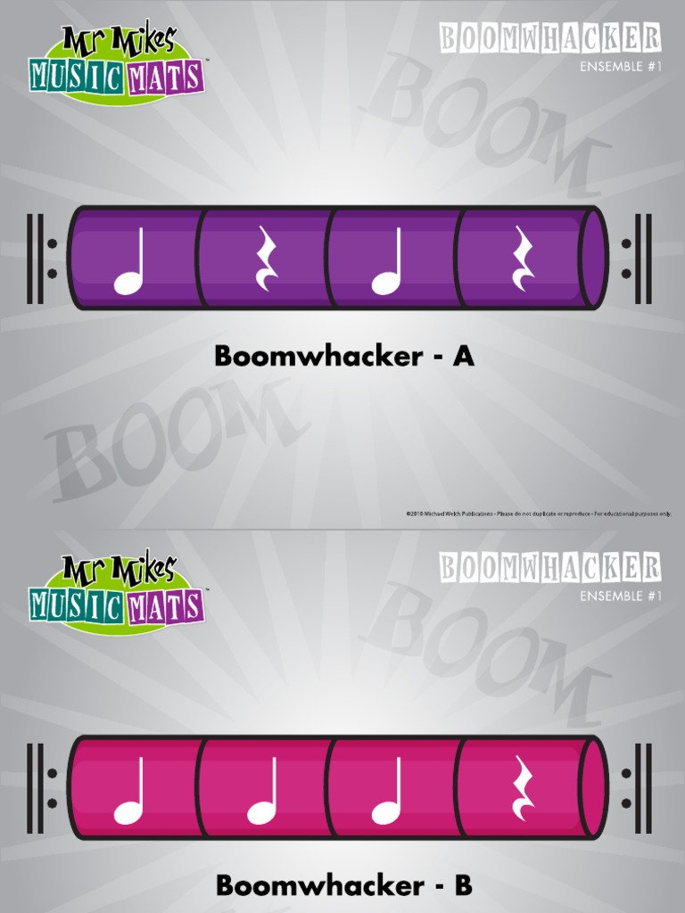 Boomwhacker Ensembleforplayers | PDF