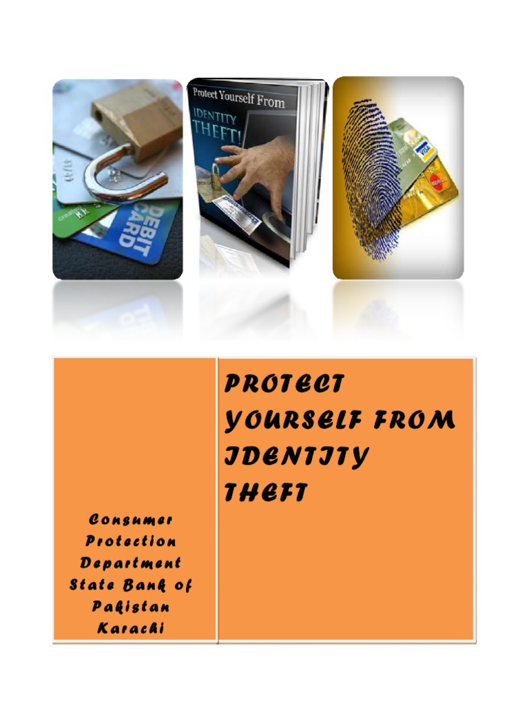 Protecting Yourself From Identity Theft | PDF | Identity Theft | Credit ...
