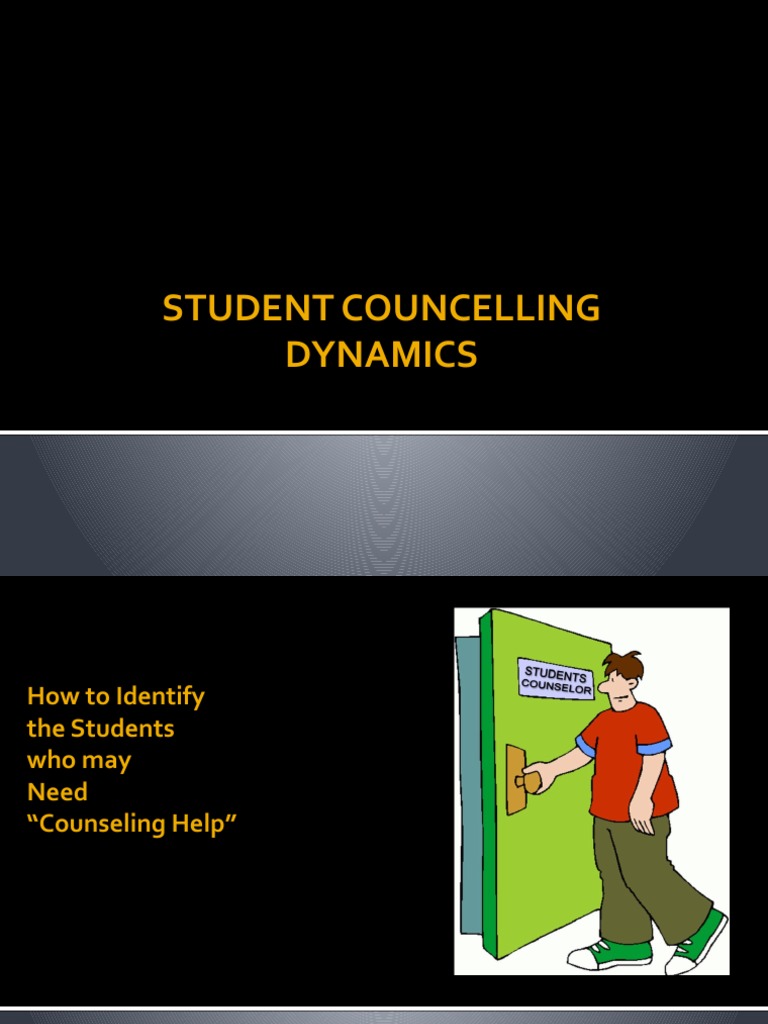 Student Counselling Points | PDF | Psychology | Psychological Concepts