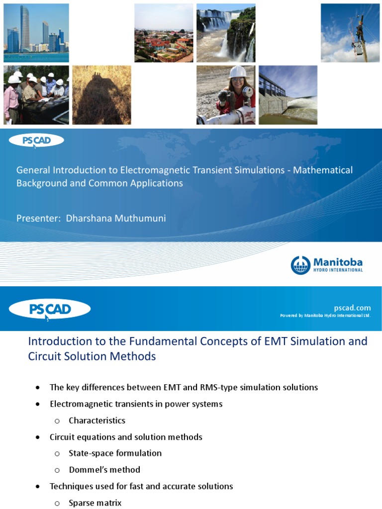 EMT Simulation Techniques Overview | PDF | Electrical Network ...