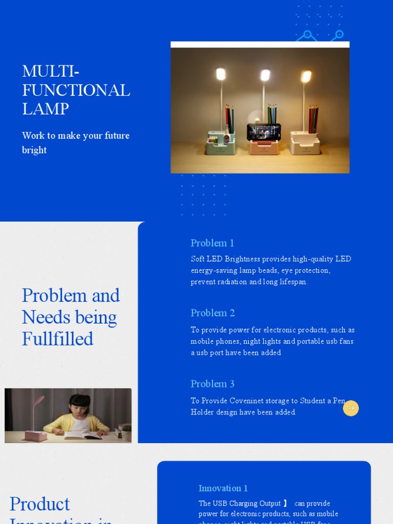 Multifunctional Bright Wind Lamp Insights | PDF | Lighting | Efficient ...