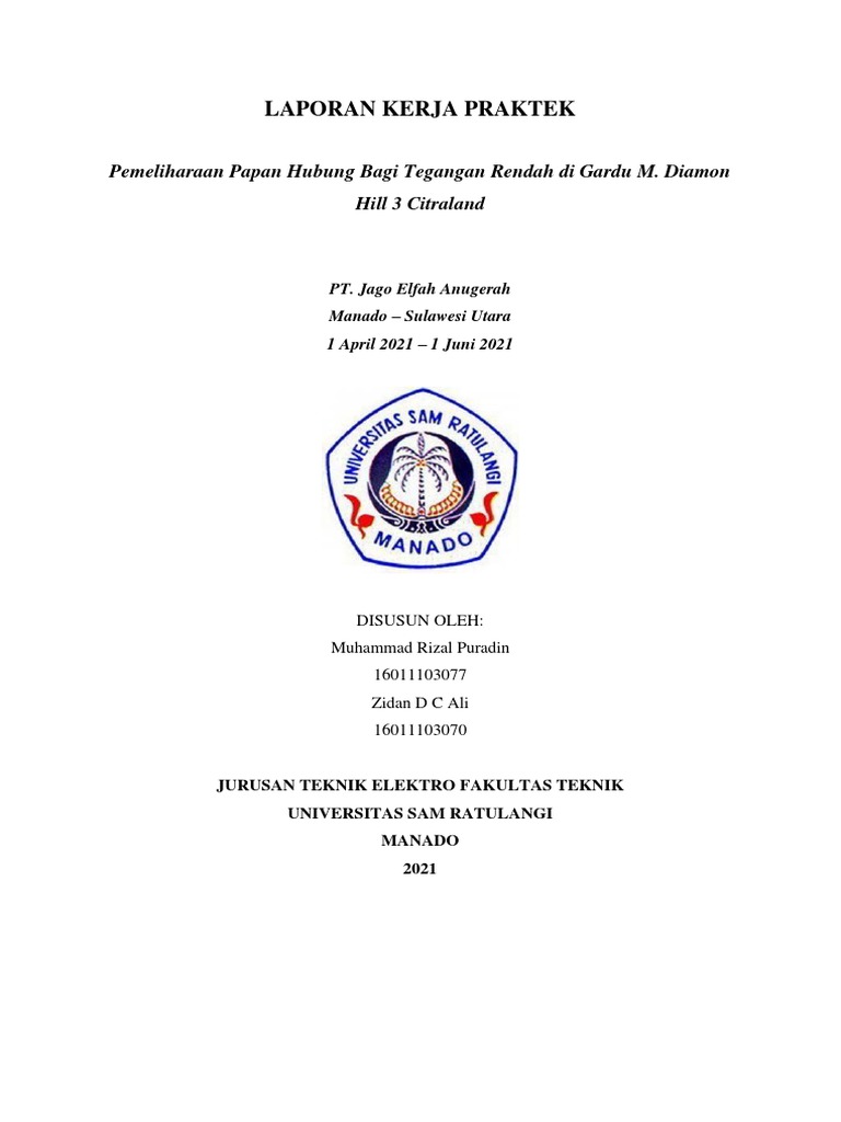 Pemeliharaan PHB-TR .Final | PDF