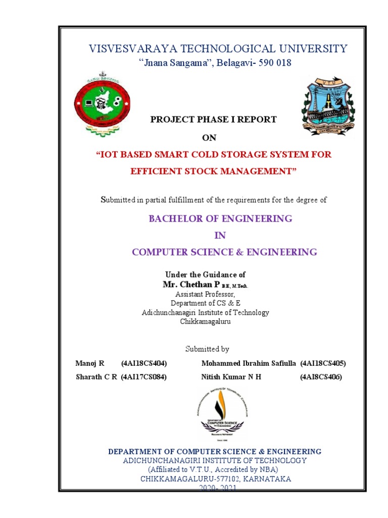 Visvesvaraya Technological University ": Jnana Sangama", Belagavi-590 ...