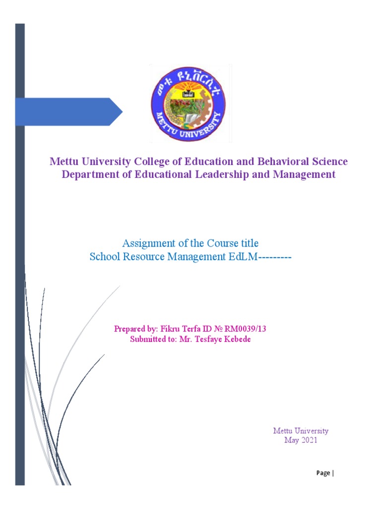 School Resource Management | PDF
