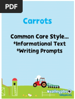Carrot: Nutritional Benefits & History | PDF
