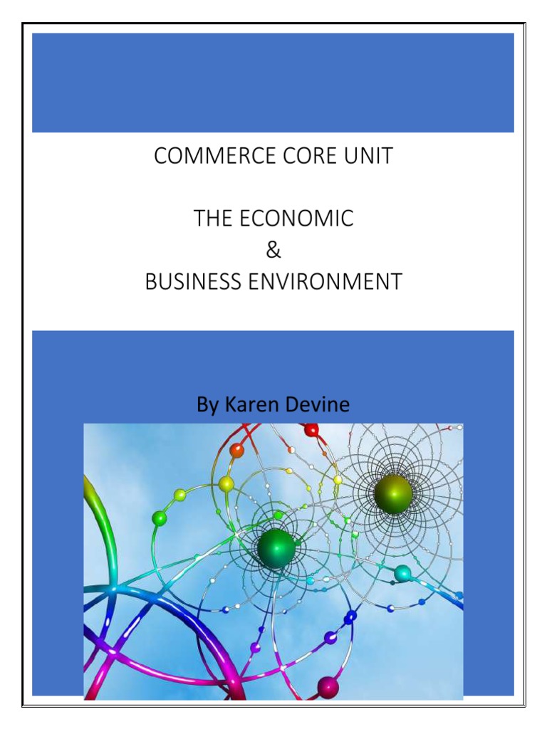 The Economic & Business Environment Worksheets | PDF | Saving ...