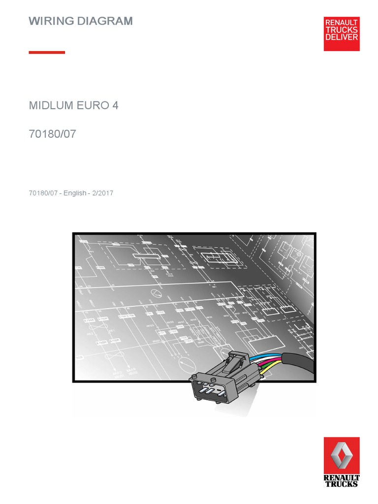Renault Midlum Wiring Diagram Guide | PDF | Electrical Connector ...