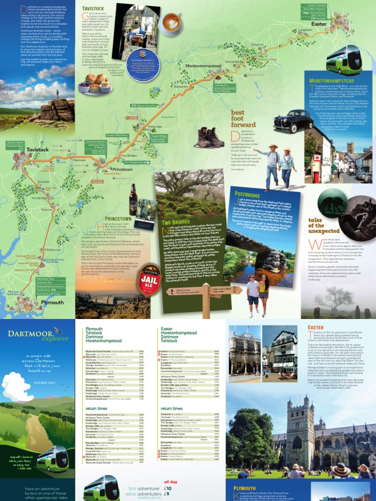 Dartmoor Explorer Leaflet WEB | PDF | Plymouth | Exeter