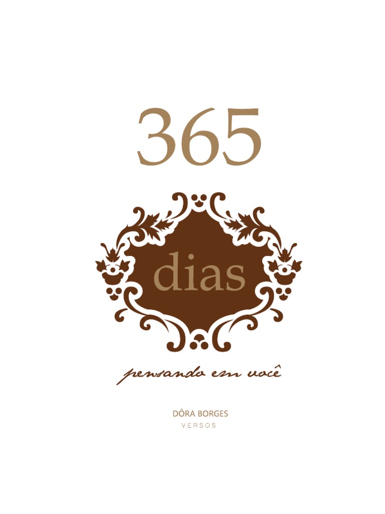 365 Dias - Livro | PDF | Amor | Tempo