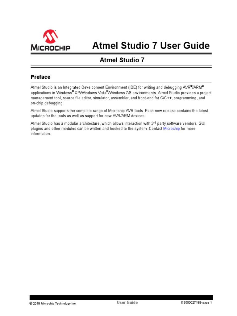 Atmel Studio 7 | PDF | Arm Architecture | Microcontroller