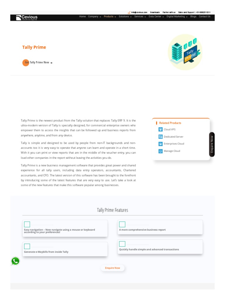 Tally Prime | PDF | Computers