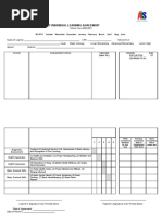ALS Assessment Form 2 | PDF | Learning