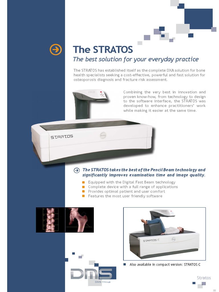 DMS STRATOS - Pencil Beam CATALOG | PDF | Osteoporosis | Software