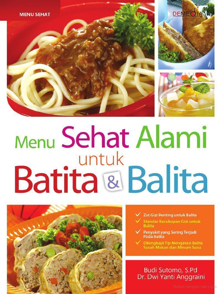 Menu Sehat Alami Untuk Batita&Balita | PDF