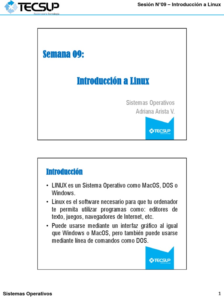 Introducción a Linux: Conceptos Clave | PDF | Distribución de Linux | Unix