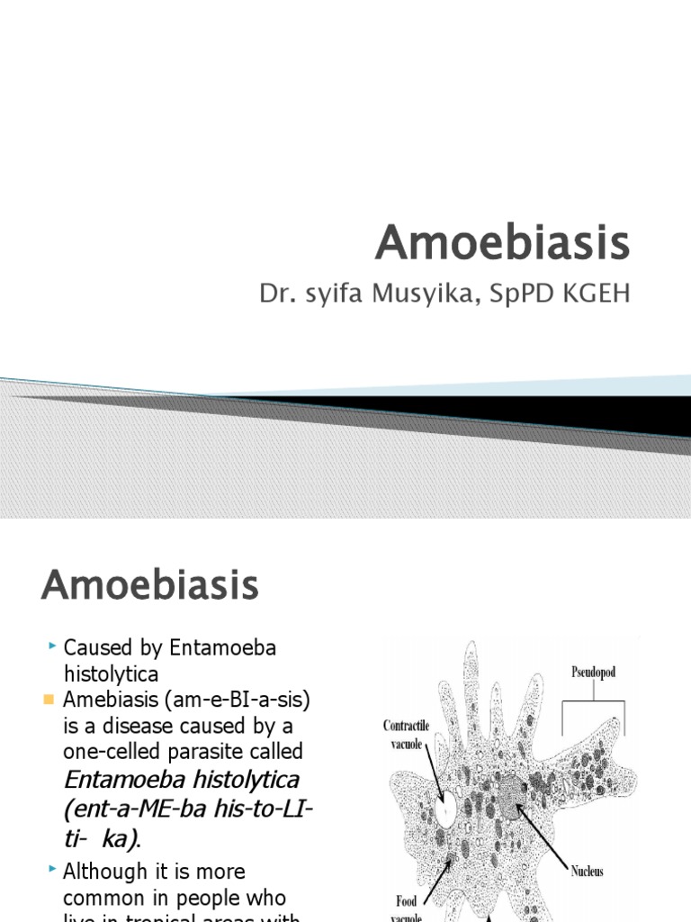 Amoebiasis | PDF | Epidemiology | Microbiology