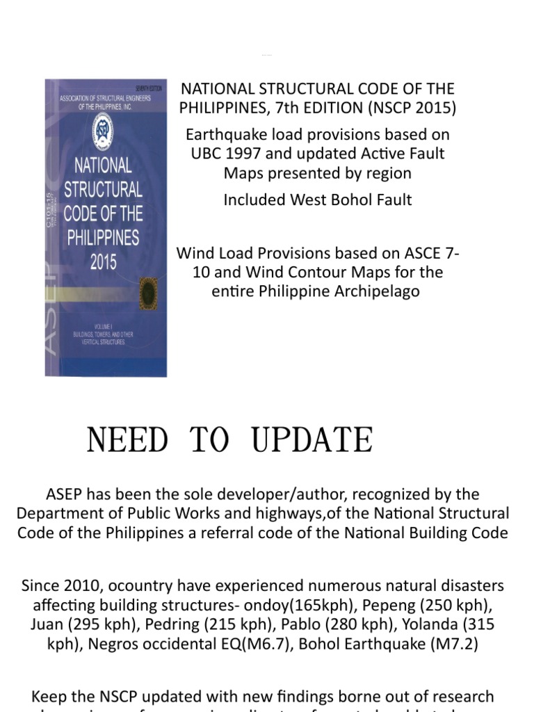 NSCP 2015, 7th Edition | PDF