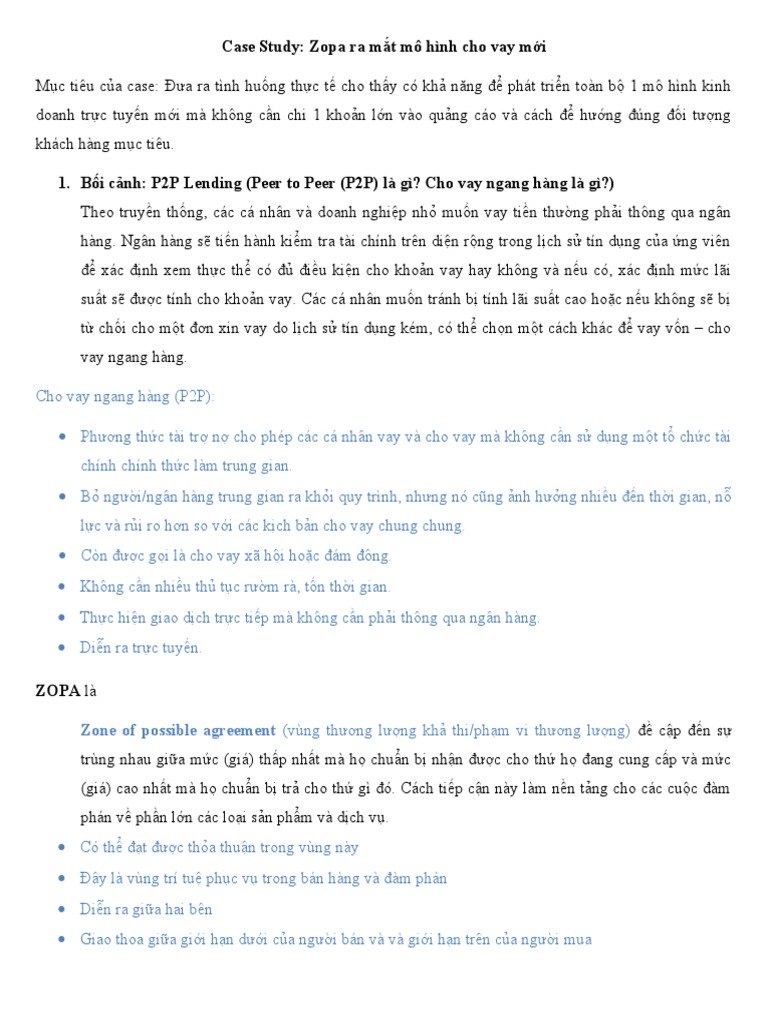 Zopa Case Full | PDF