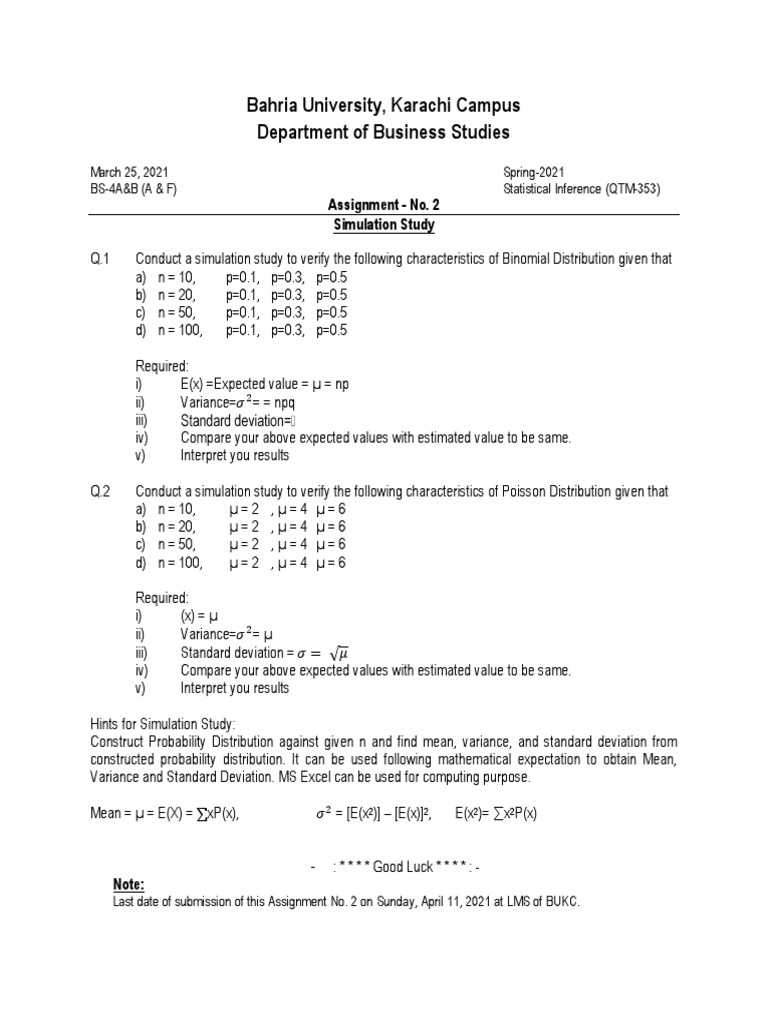Assignment No 2 25032021 080720am | PDF