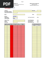 Format For Joint Measurement Record | PDF