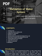 Purified Water System Validation Protocol | PDF | Verification And ...