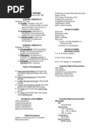 Pediatric Assessment Form | Health Sciences | Wellness