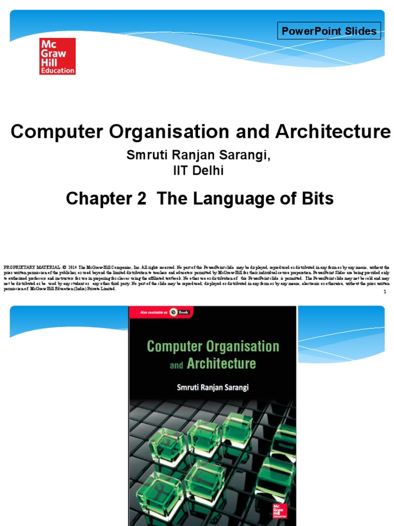 The Language of Bits: Computer Organisation and Architecture | PDF | Theory Of Computation ...