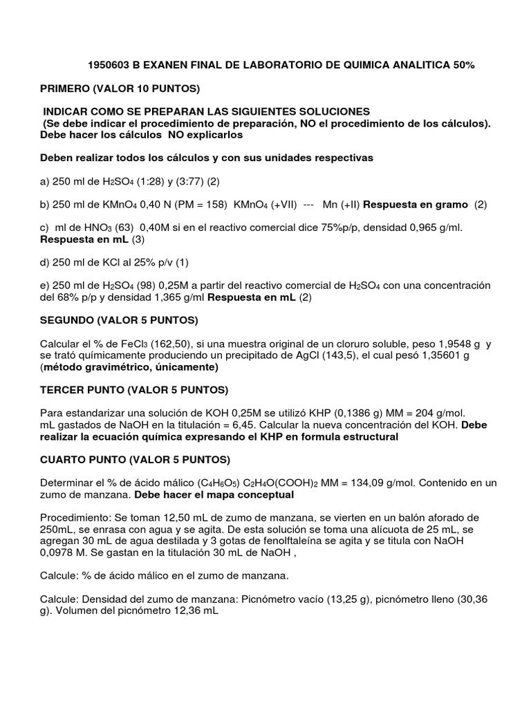 Examen Final de Laboratorio | PDF