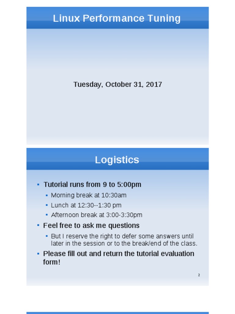 T5-Linux Performance Tuning | PDF | Transmission Control Protocol ...