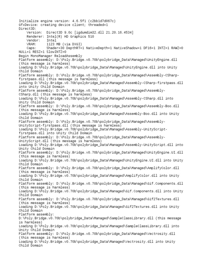 Output Log | PDF | Microsoft Software | Computer Libraries