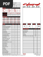Cyberpunk Red Reference Sheets Fixed | PDF | Equipment | Firearms