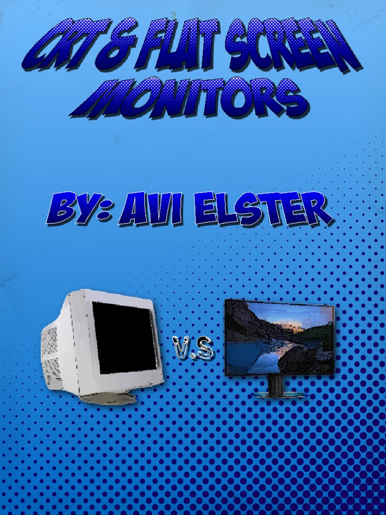 Avi Elster CRT Flat Screen Monitors | PDF | Computer Monitor | Display ...