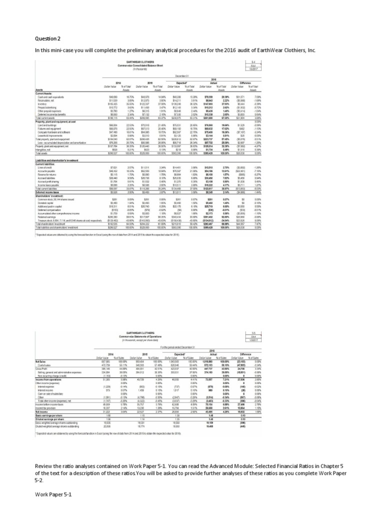 in-this-mini-case-you-will-complete-the-preliminary-analytical