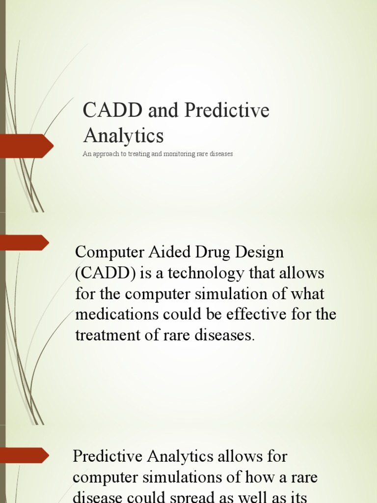 CADD and Predictive Analytics | PDF