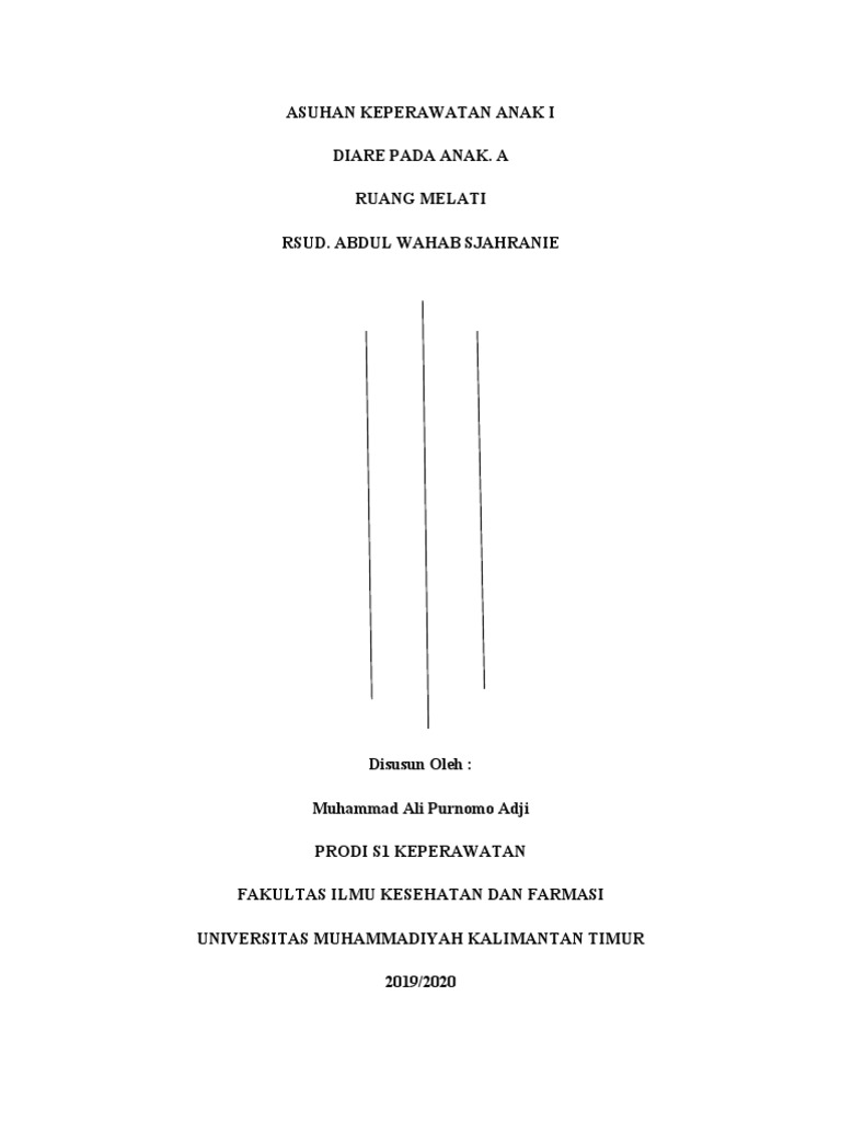 Askep Diare Anak | PDF | Kesehatan Holistik