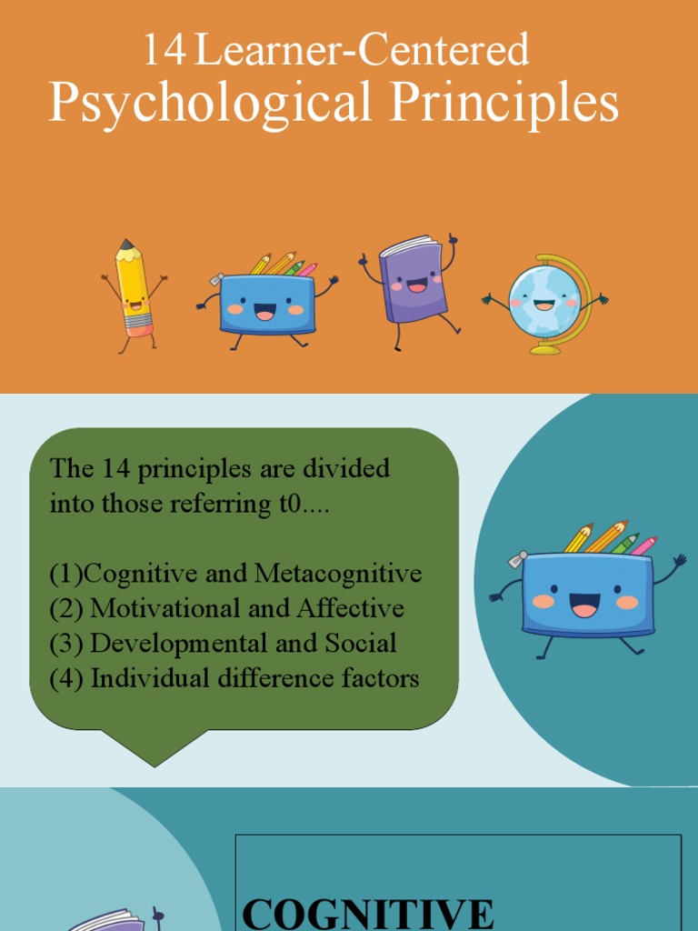 14 Learner-Centered Psychological Principles | PDF | Metacognition ...