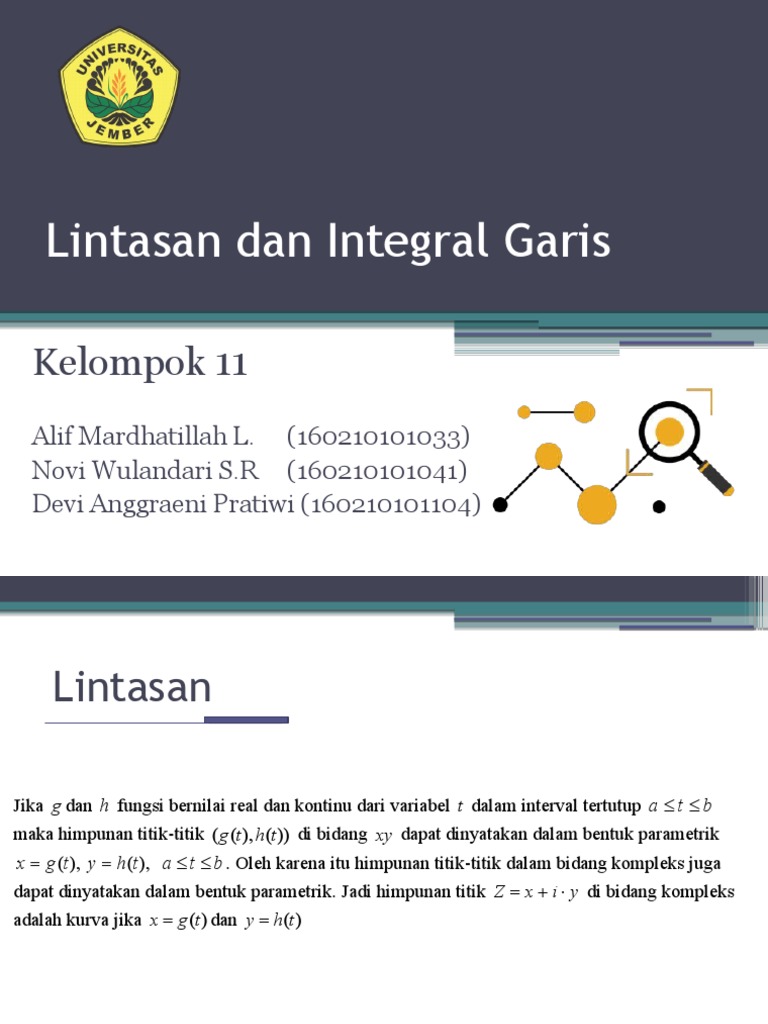 Lintasan Dan Integral Garis | PDF