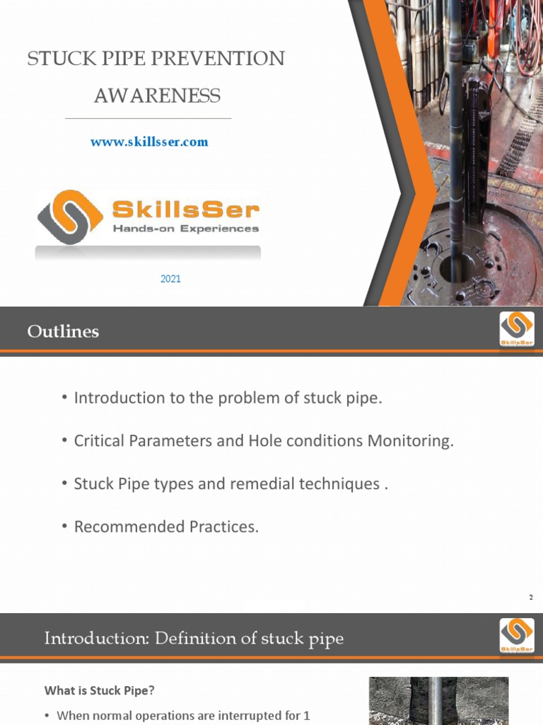 Stuck Pipe Prevention Guide | PDF | Casing (Borehole) | Drilling Rig