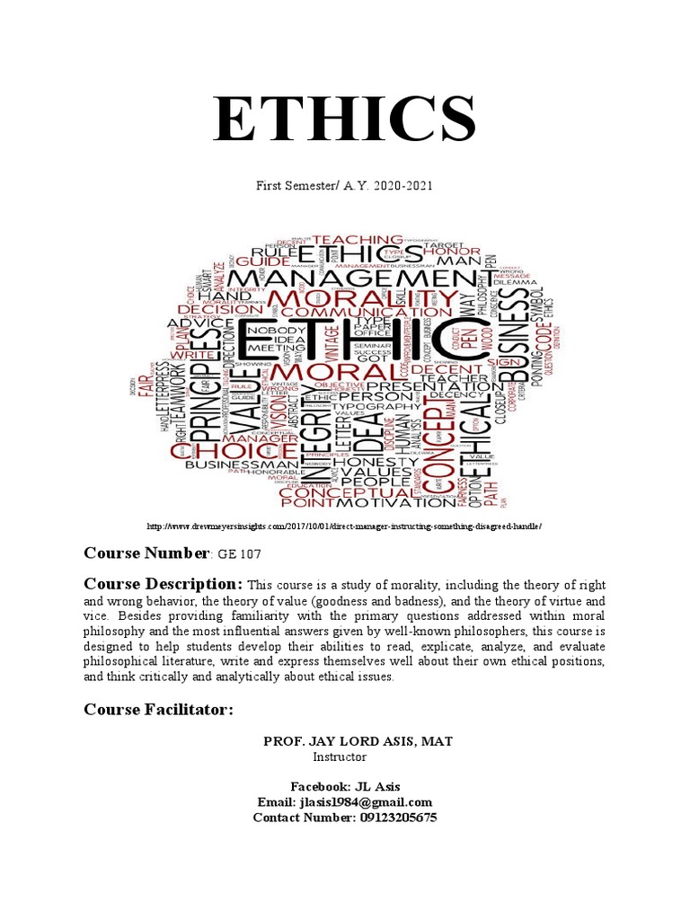 Ethics Module 2 | PDF | Conscience | Natural Law