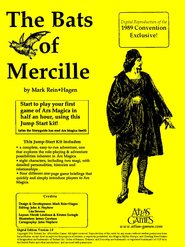AG0799 - The Bats of Mercille (Digital Edition) | PDF