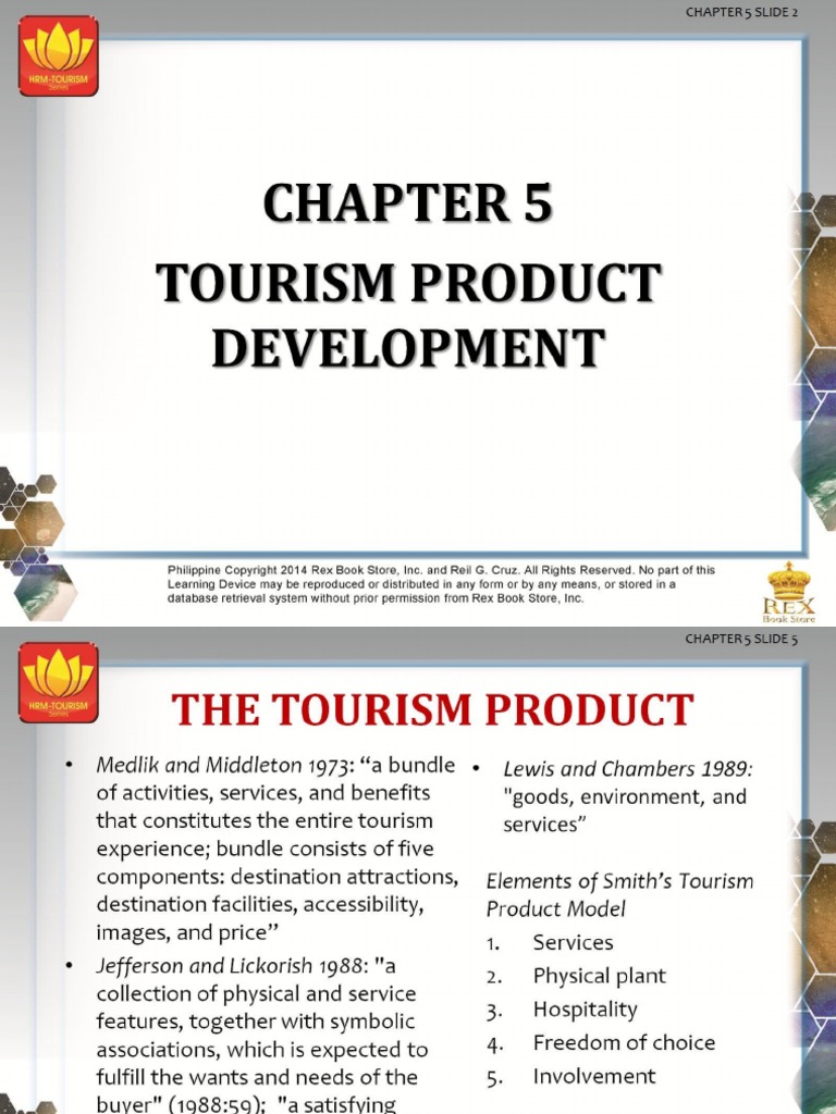 Chapter 5 Tourism Product Devt | PDF