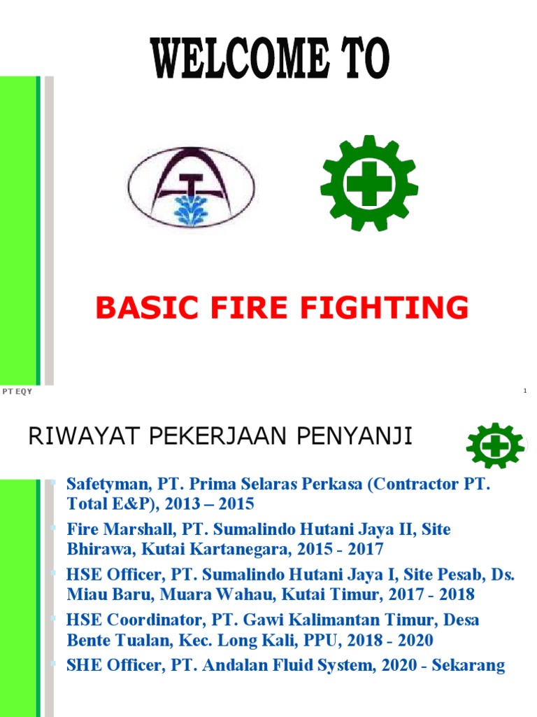 Basic Fire Fighting | PDF