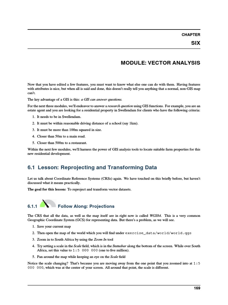 6.1 Lesson: Reprojecting and Transforming Data: 6.1.1 Follow Along: Projections | Download Free ...