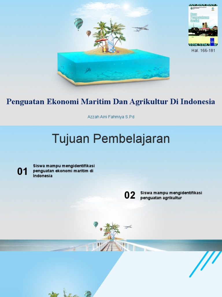 Penguatan Ekonomi Maritim Dan Agrikultur Di Indonesia | PDF